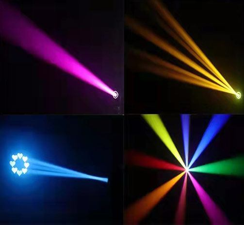 Gg-100 100W LED Beam Light+24 RGB SMD LED – American prolight